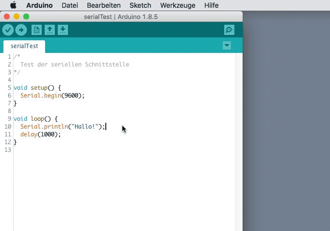 Daten zwischen Arduino und PC hin- und hersenden | Arduinoob
