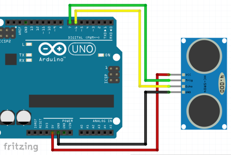 Ultraschallsensor verwenden | Arduinoob